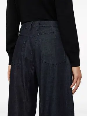 JIL SANDER Cropped Tapered Jeans