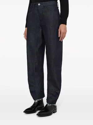 JIL SANDER Cropped Tapered Jeans