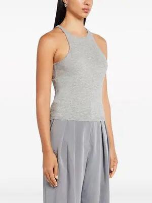 Staud Ayana Ribbed-knit Tank Top