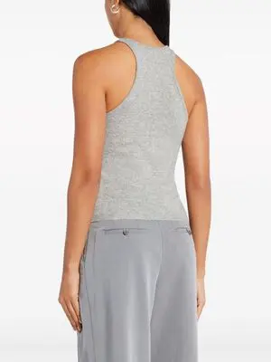 Staud Ayana Ribbed-knit Tank Top