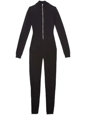 FLEUR DU MAL Knitted Catsuit - Black