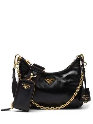 Prada Re-edition 2005 Leather Shoulder Bag