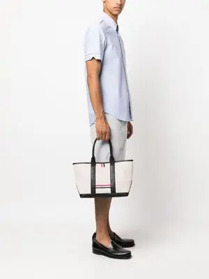 Thom Browne Rwb Stripe Tote