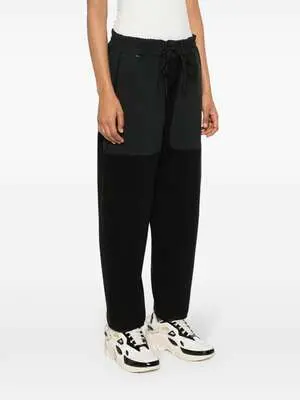 Moncler Tapered-leg Track Pants - Black