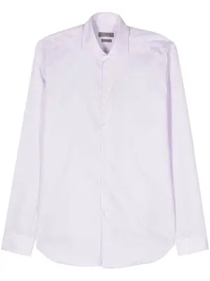 Corneliani Slub-texture Shirt - Pink