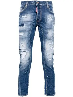 Dsquared2 Straight Hem Jeans For Men