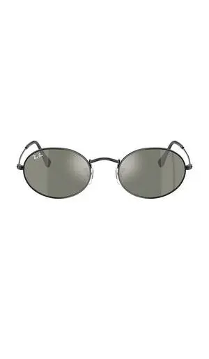 Ray-ban Oval Sunglasses - Black