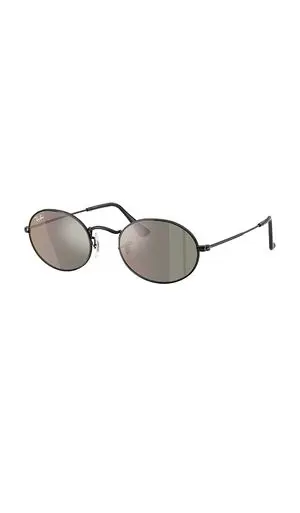 Ray-ban Oval Sunglasses - Black