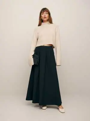 REFORMATION Petites Lucy Skirt - Black