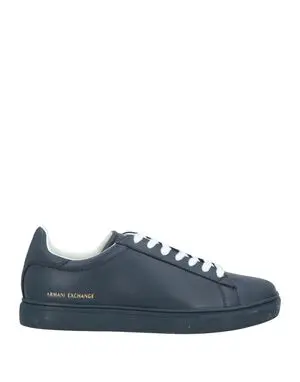 Armani Exchange Cow Leather Low Top Sneakers