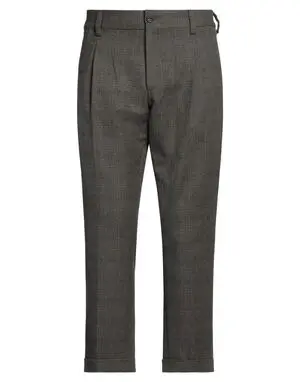 Dolce & Gabbana Straight Leg Flannel Pants