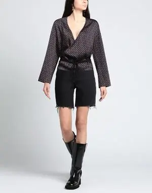 Dsquared2 Wrap Top - Black