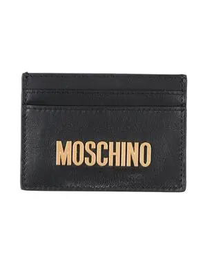 Moschino Document Holder Leather