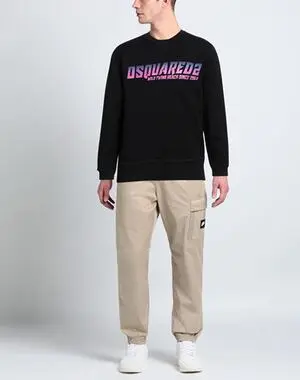 Dsquared2 Cotton Sweatshirt - Black