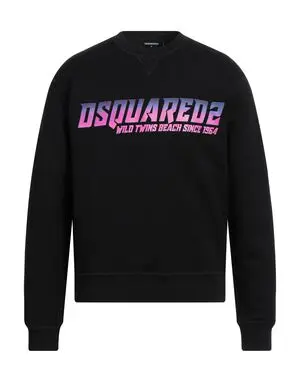 Dsquared2 Cotton Sweatshirt - Black