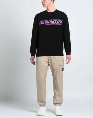 Dsquared2 Cotton Sweatshirt - Black