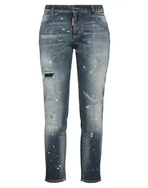 Dsquared2 Honey Jeans In Cotton And Elastane - Blue