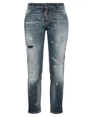 Dsquared2 Honey Jeans In Cotton And Elastane - Blue