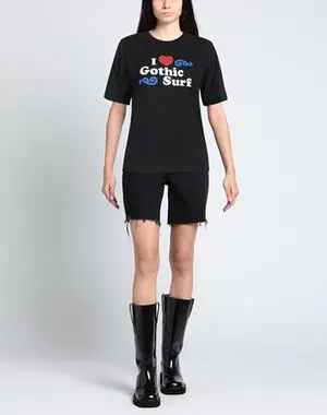 Dsquared2 Printed Cotton T-shirt - Black