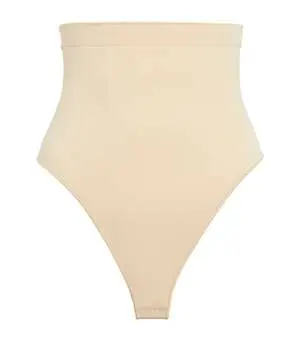 SKIMS Seamless Sculpt High-waist Thong - Beige