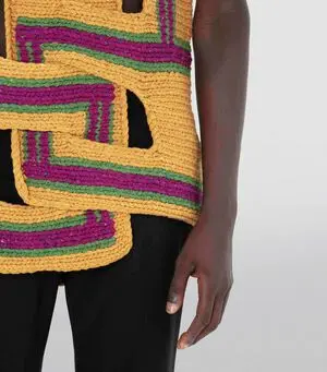 JW Anderson Interwoven Stripe Sweater Vest