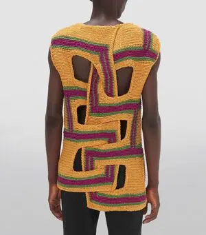 JW Anderson Interwoven Stripe Sweater Vest