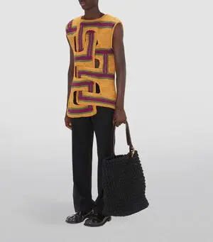 JW Anderson Interwoven Stripe Sweater Vest