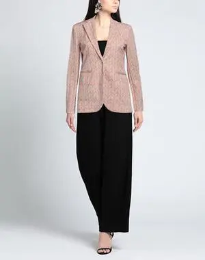 CIRCOLO 1901 Blazer In Cotton And Elastane - Pink