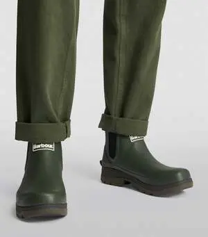 Barbour Nimbus Chelsea Wellington Boots - Green