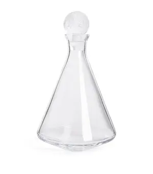 Lalique Crystal Merlot Decanter - Clear