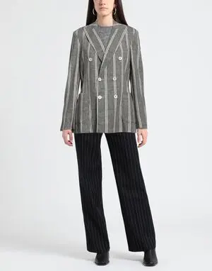 CIRCOLO 1901 Double-breasted Striped Blazer