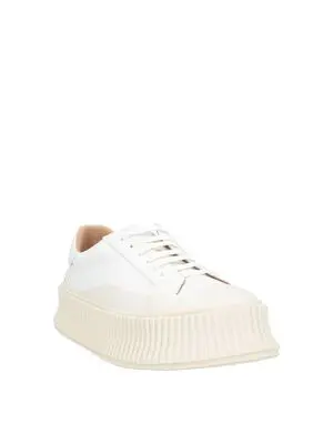 JIL SANDER Low-top Leather Sneakers