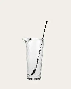 WILLIAM YEOWARD CRYSTAL Dakota Mix & Stir Cocktail Set - Clear