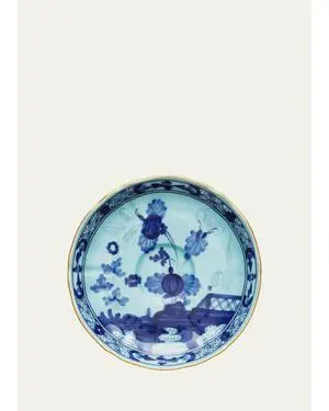 GINORI 1735 Oriente Itailano Iris Gold Tea Saucer Iris