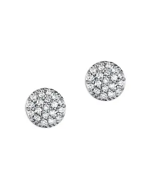 Phillips House 14k Yellow Gold Diamond Infinity Stud Earrings - White