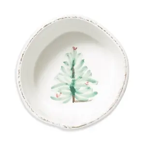 VIETRI Lastra Holiday Condiment Bowl