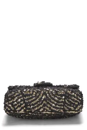Chanel Sequin Half Flap Bag