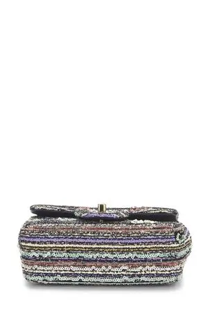 Chanel Sequin Half Flap Bag - Multi