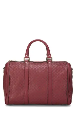 Gucci Microguccissima Leather Joy Boston - Red