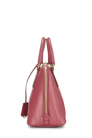 Prada Saffiano Promenade Top Handle Bag - Pink