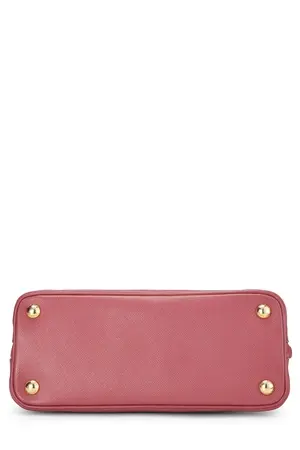 Prada Saffiano Promenade Top Handle Bag - Pink