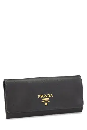 Prada Saffiano Leather Wallet On Chain