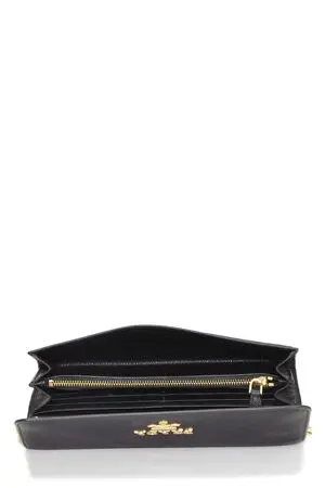 Prada Saffiano Leather Wallet On Chain