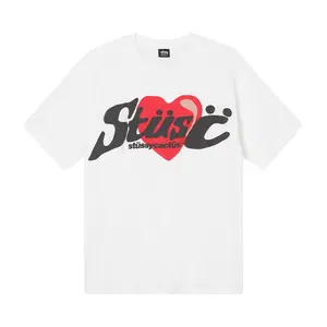 StÜssy X Cactus Plant Flea Market Heart Graphic T-shirt - White