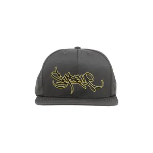 Supreme Handstyle 6-Panel Cap Grey