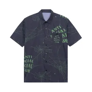 ANTI SOCIAL SOCIAL CLUB Crawling In The Dark Button Up - Black