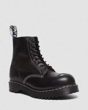 Dr. Martens 1460 Bex Exposed Steel Toe Lace Up Boots