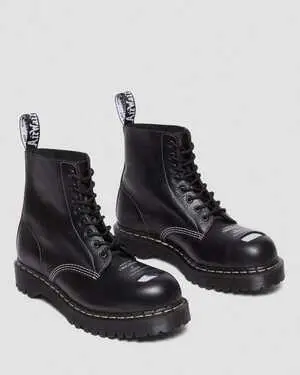 Dr. Martens 1460 Bex Exposed Steel Toe Lace Up Boots