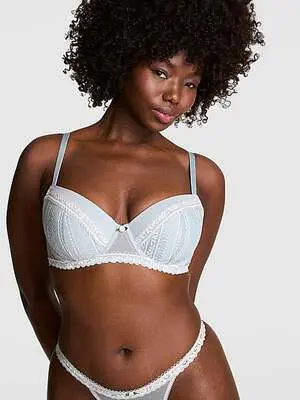 Pink Wink Wink™ Lightly Lined Balconette Bra - Blue