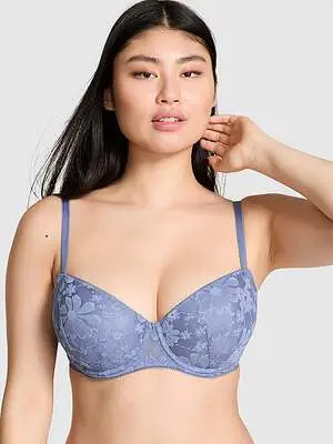 Pink Wink Wink™ Lightly Lined Balconette Bra - Blue